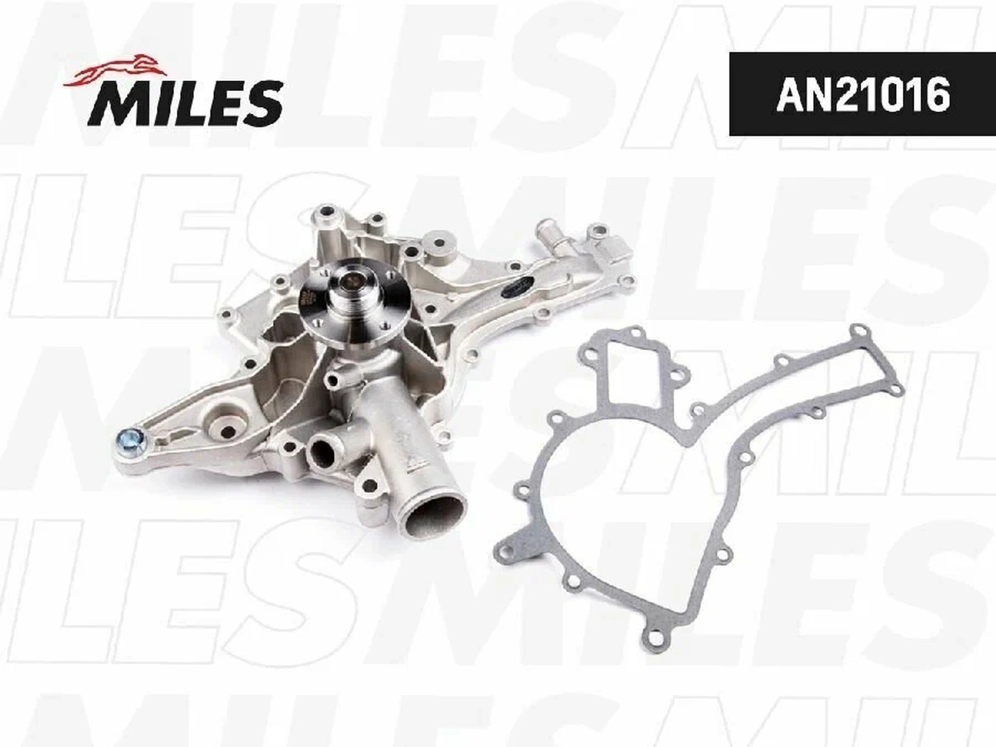 Насос водяной MB W202/210/203/220/163/463 2.4/2.8/3.2/4.3/5.0 96> (со штуцером), MILES AN21016