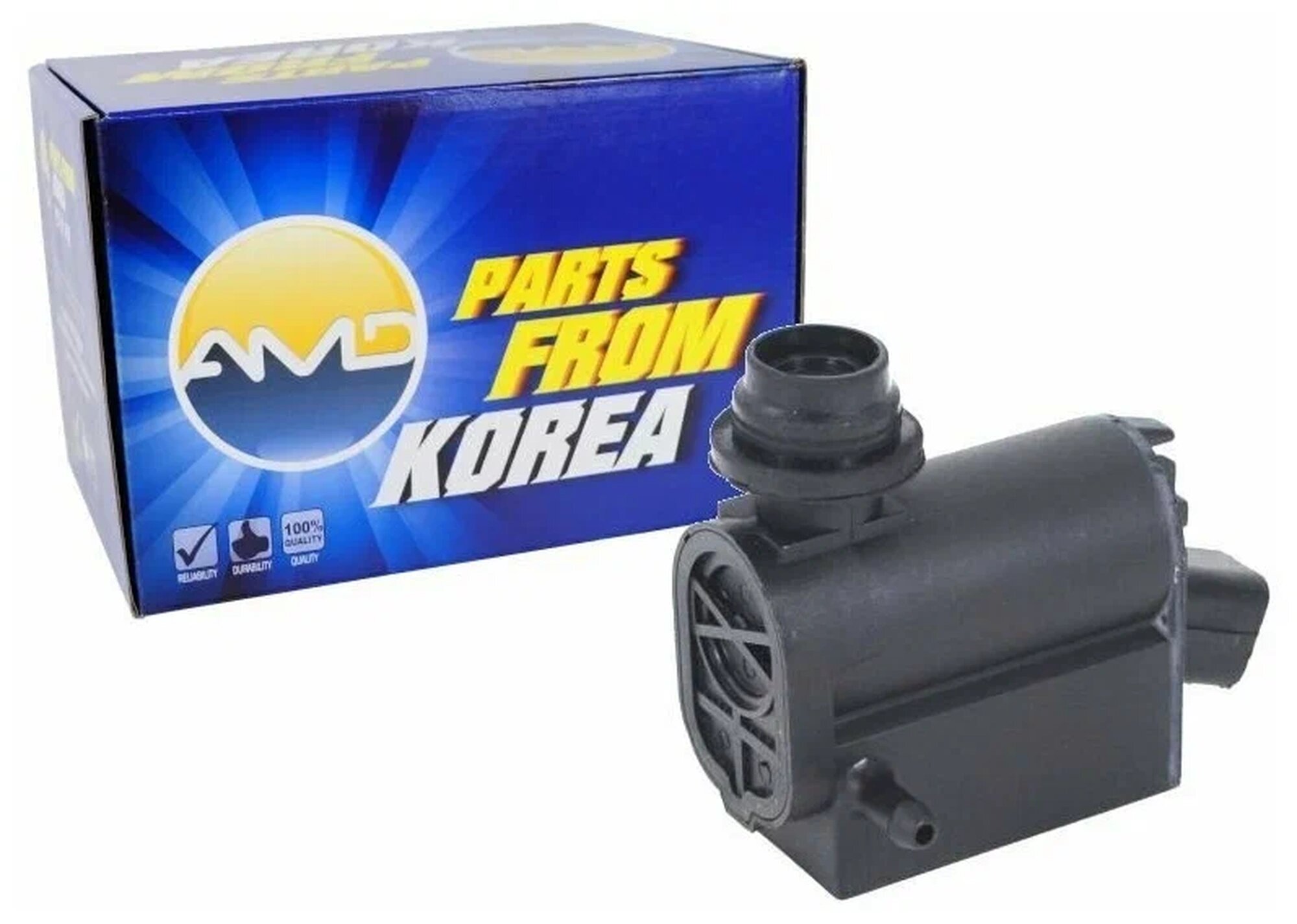 Насос омывателя AMD AMDWP14, для Hyundai Creta 2016-, OEM 98510-1W000