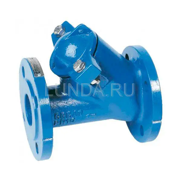 Обратный клапан шаровой фланцевый Ду 100 Ру 10, чугунный, Tecofi CBL4240-0100 (ст. CBL3240-0100)
