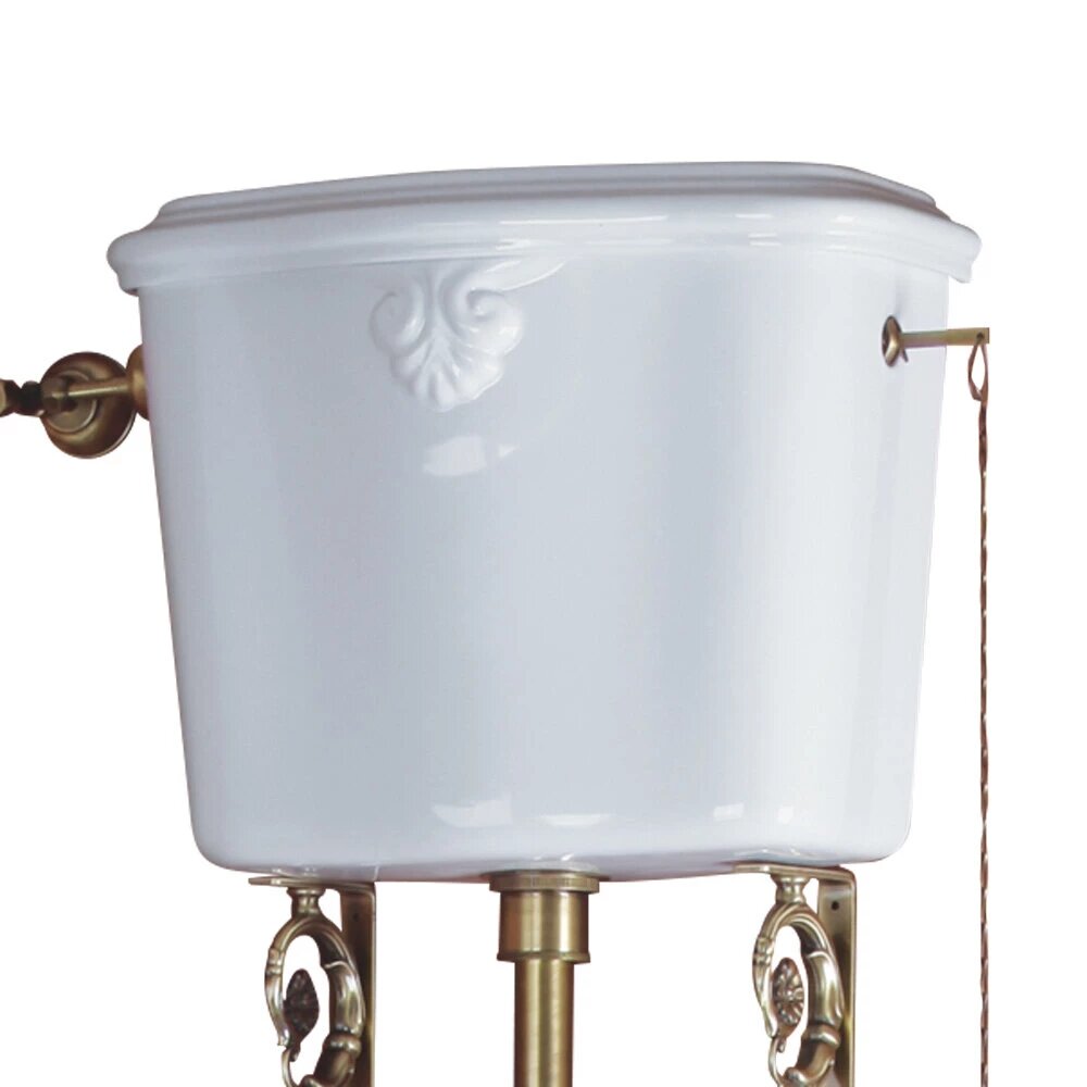 IMPERO Бачок подвесной высокий, д/напольного WC, белая керамика