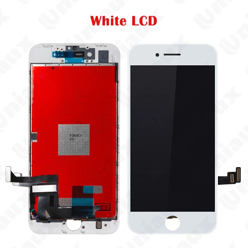 ЖК-дисплей AAA SE2 для iPhone SE 2020, Замена сенсорного экрана A2296 A2275 A2298, без битых пикселей + закаленное стекло + инструменты, 100% протестирован White