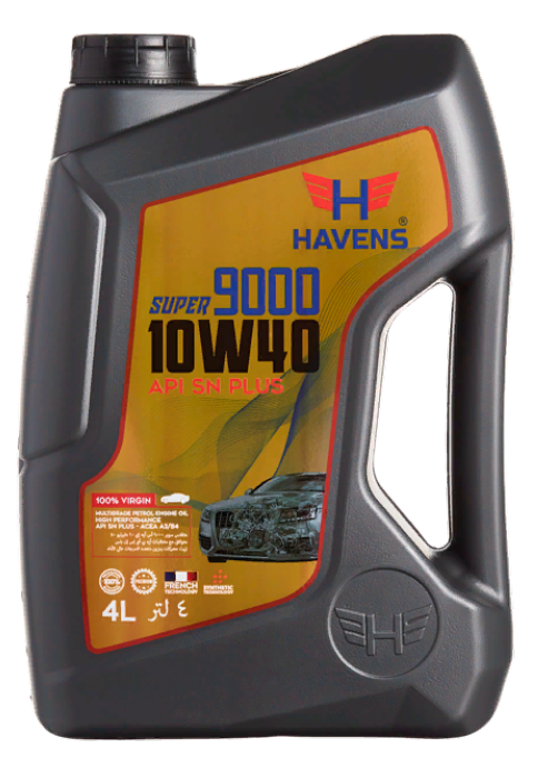 Масло моторное HAVENS Super 9000 SN/CF/SM/CF 10W40, 4 литра Super 9000 SN/CF/SM/CF 4л HS910W40SNP4