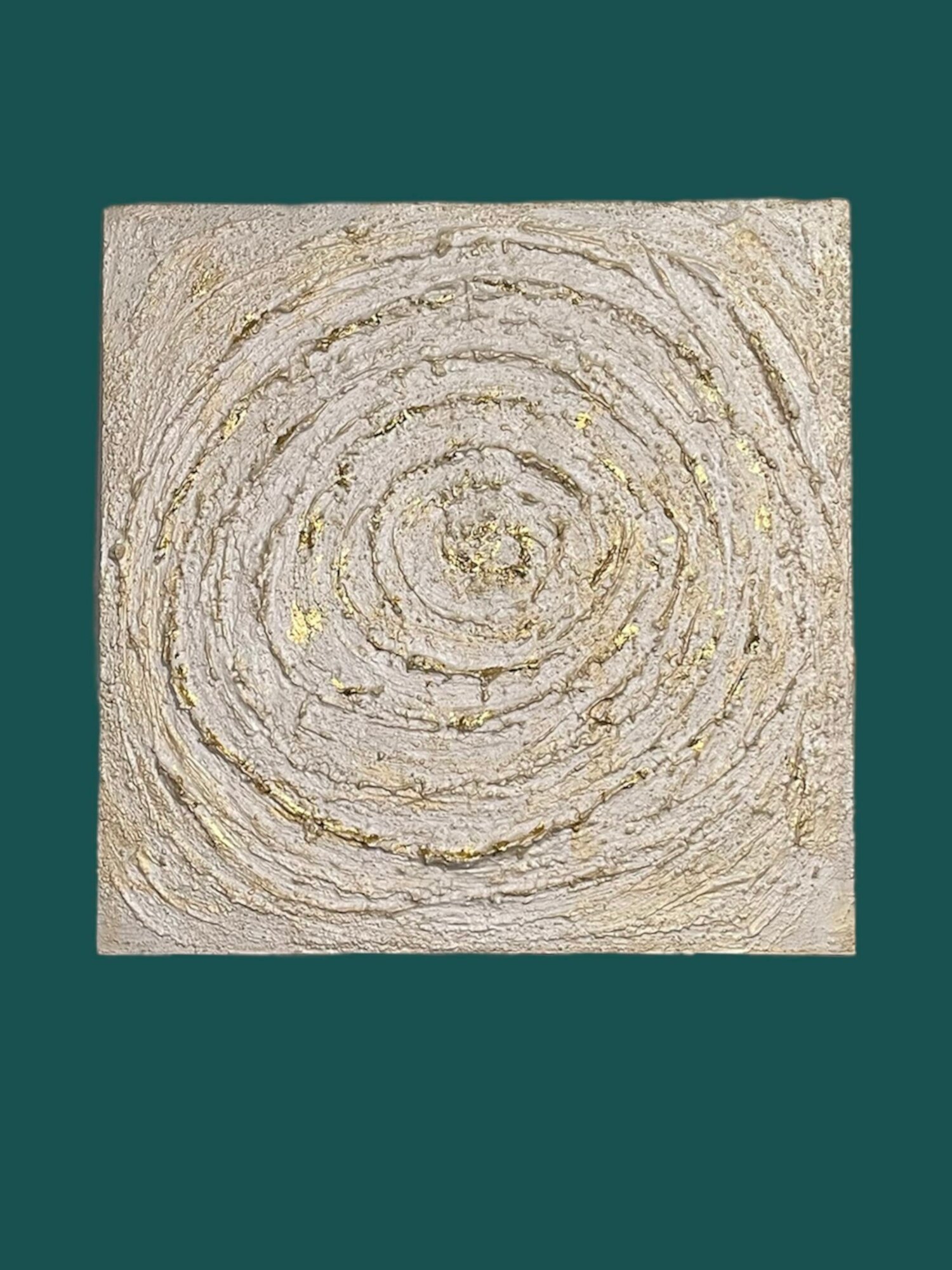 Картина рельефная белая с поталью Somno