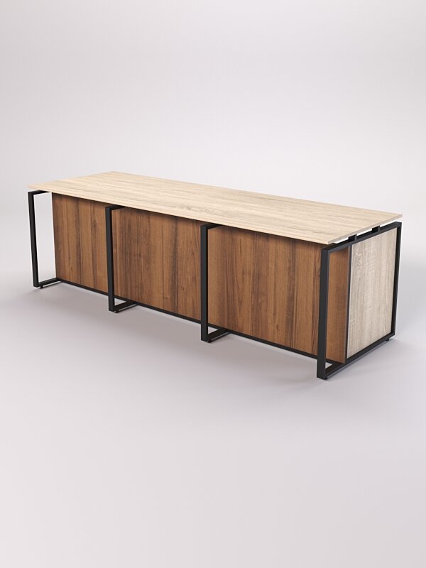 Стол президиума "Канцлер", Орех + Дуб Сонома. Производитель товара - компания Westcom.