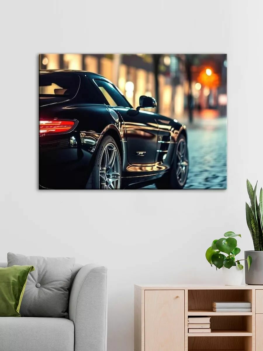 Картина на стену "Mercedes-Benz", 70x50 см