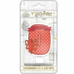 Свеча для торта "Гарри Поттер". Цифра 0. Чиби