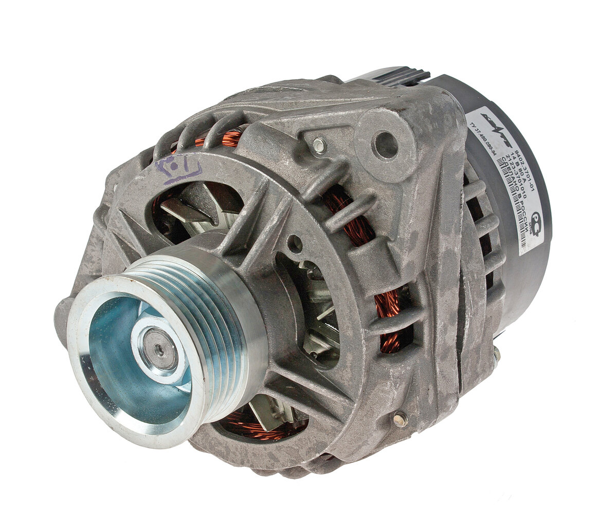 Генератор ВАЗ-2123 (выпуска после 2003г.) инжектор 14В 80А ЗиТ