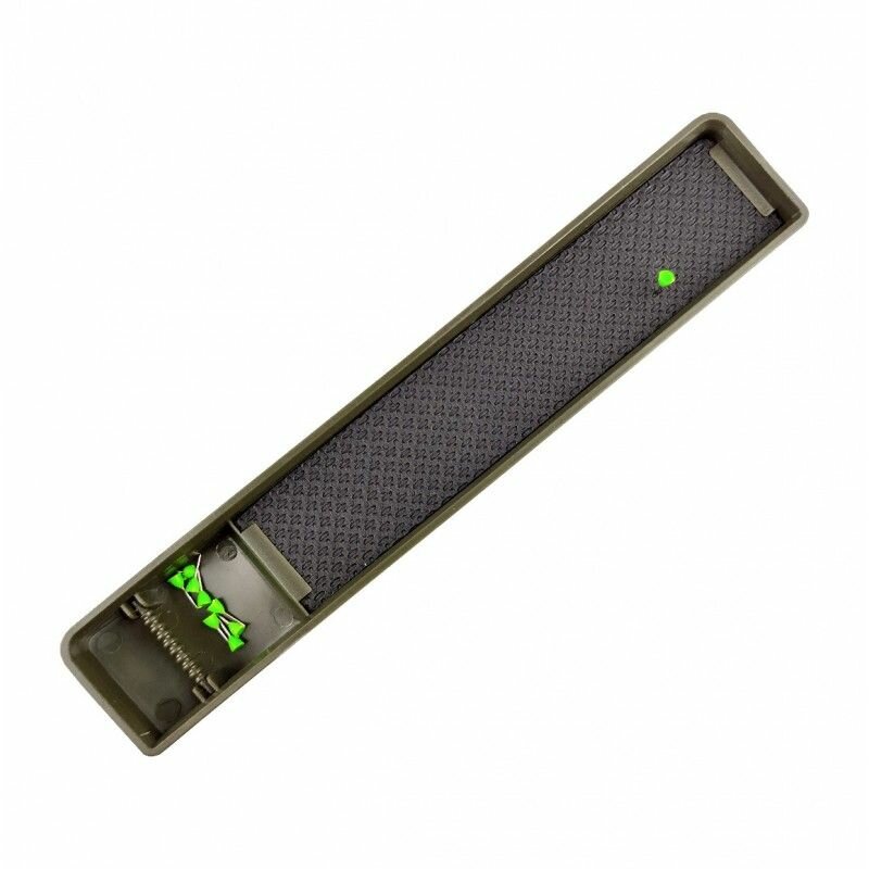 CARP PRO Поводочница карповая Rig Box для монтажа + 9 зеленых булавок