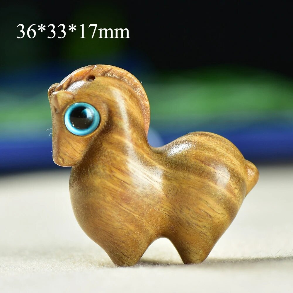 Деревянная фигурка лошади, Цвет: Large A