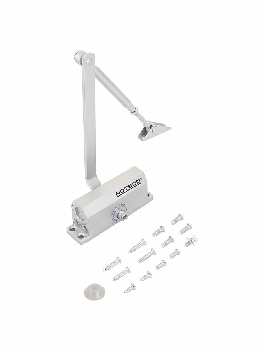 Доводчик NOTEDO DC-080 серебро