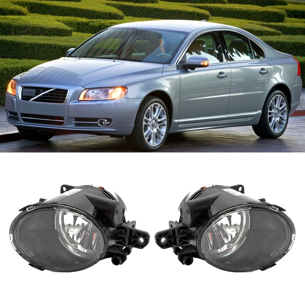 Противотуманные светильник ры для автомобиля, без лампочесветильник, для вольво S80, Left and Right