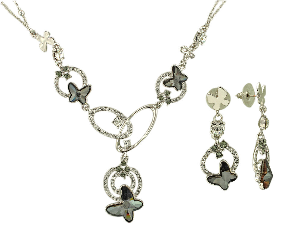 Комплект бижутерии, кристаллы Swarovski