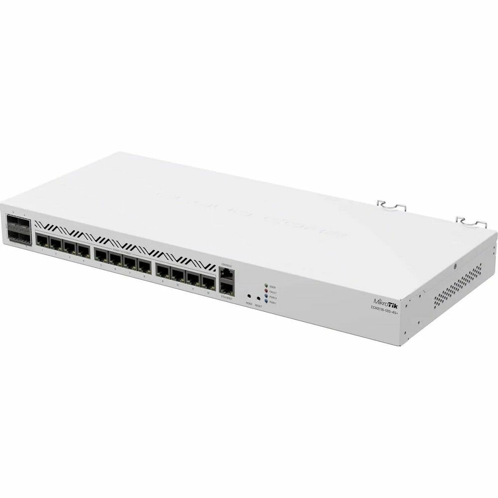 MikroTik CCR2116-12G-4S+ Маршрутизатор проводной 12*1Gbit RJ45, 4*SFP+