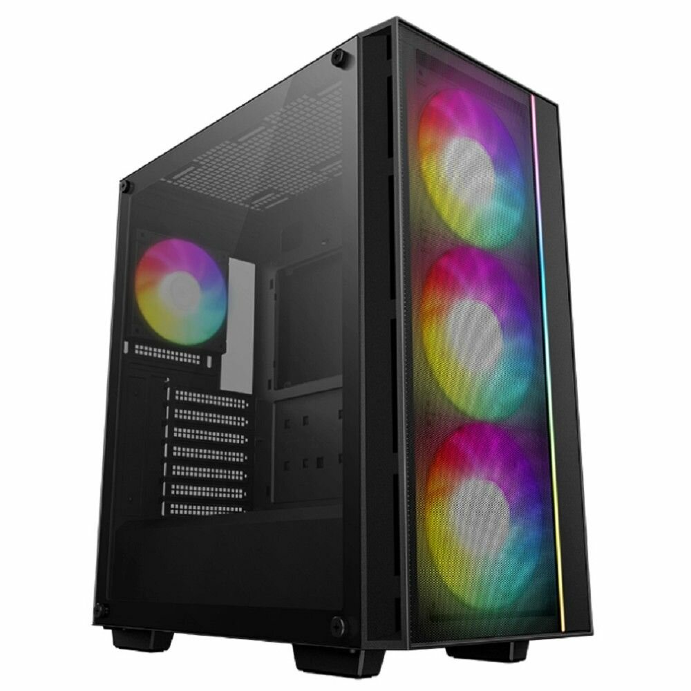 Deepcool Корпус MidiTower MATREXX 55 MESH V4 Black ATX, ARGB, без БП, 2xUSB3.2 Type - A R - MATREXX55 - BKAGA4 - G - 4