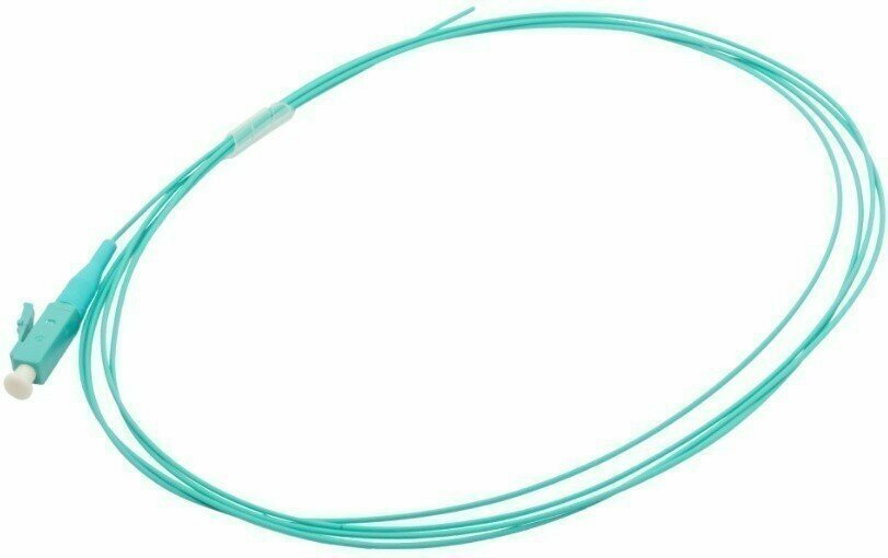 Пигтейл Lanmaster LAN-PIG-LC/OM3-1.5 1.5x50/125 OM3 LC 2м ПВХ зеленый