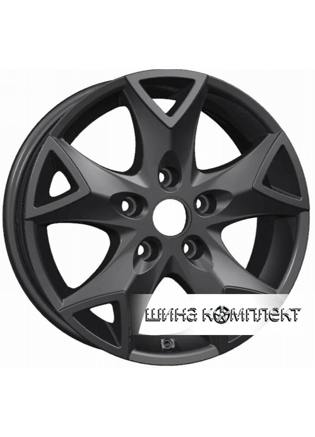 Колесный диск Carwel Конго 1615 6,5x16 5x130 ET50 89,1 BL литой для автомобиля