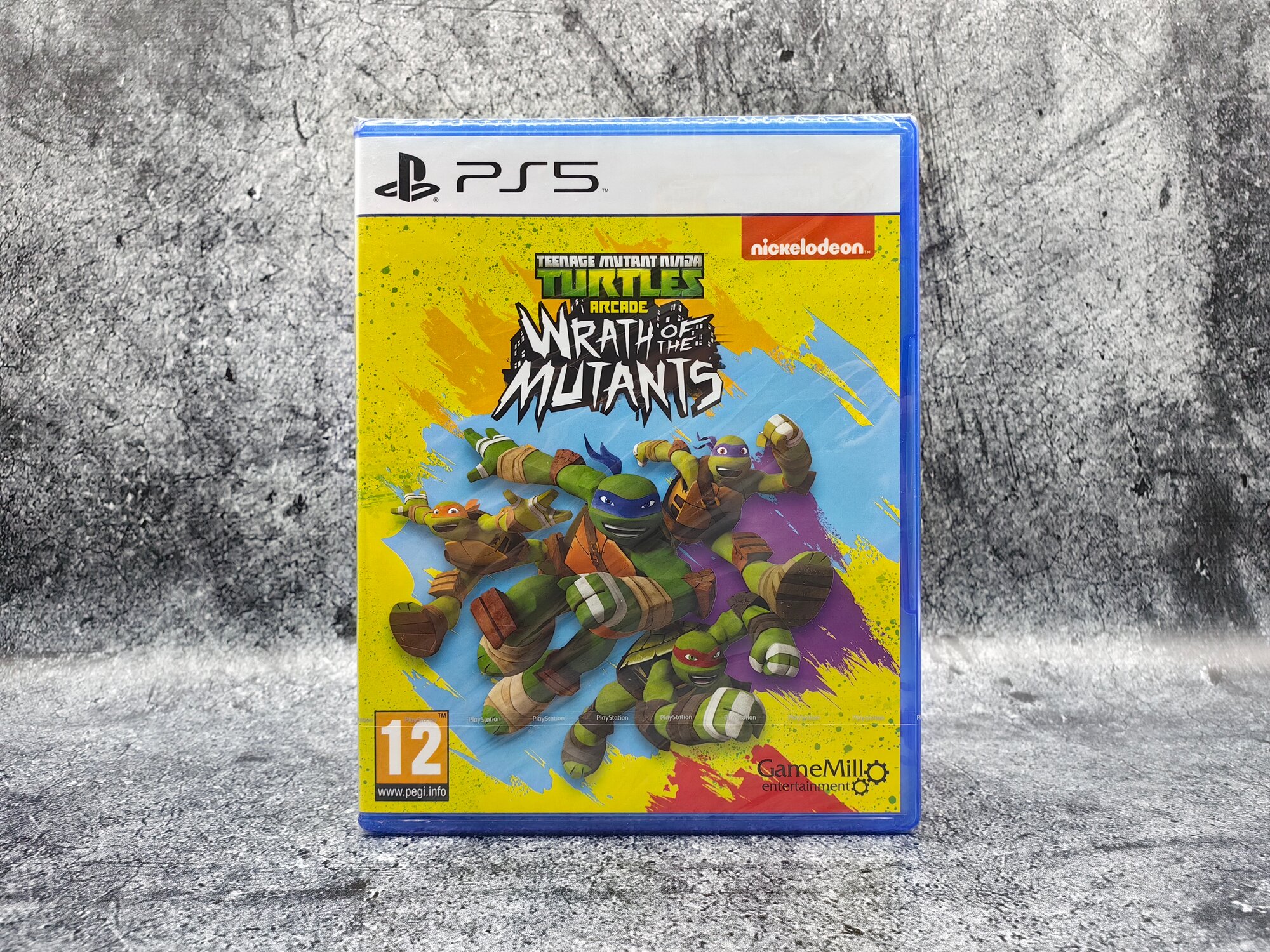 Игра Teenage Mutant Ninja Turtles Arcade Wrath of the Mutants для PlayStation 5, Новый диск PS5