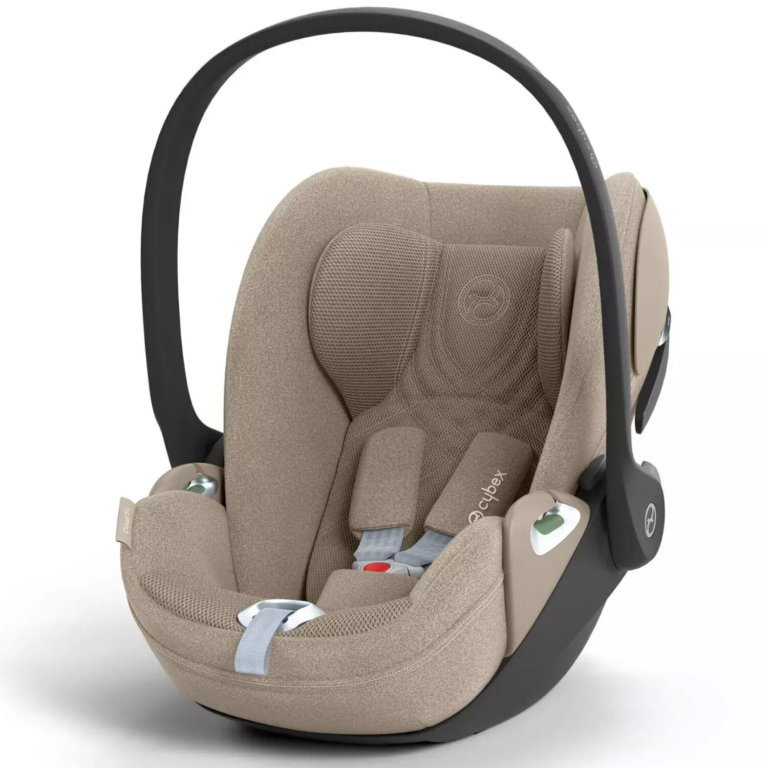 Автокресло 0+ CYBEX Cloud T i-size Plus Cozy Beige, с рождения до 13 кг, рост от 45 до 87 см, бежевый