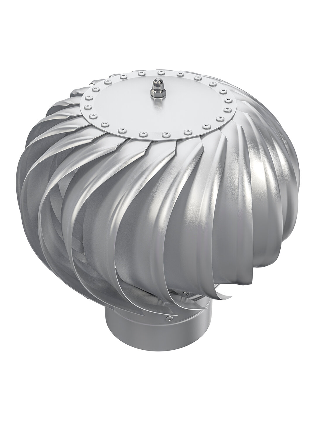 Турбодифлектор ТД-315, оцинкованный металл, атмосферостойкость, -40°С до +90°С