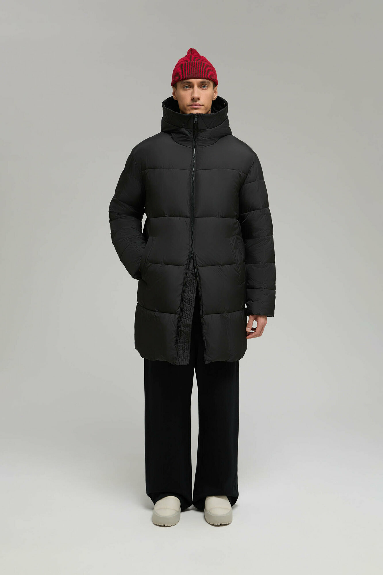 Куртка с меховой опушкой