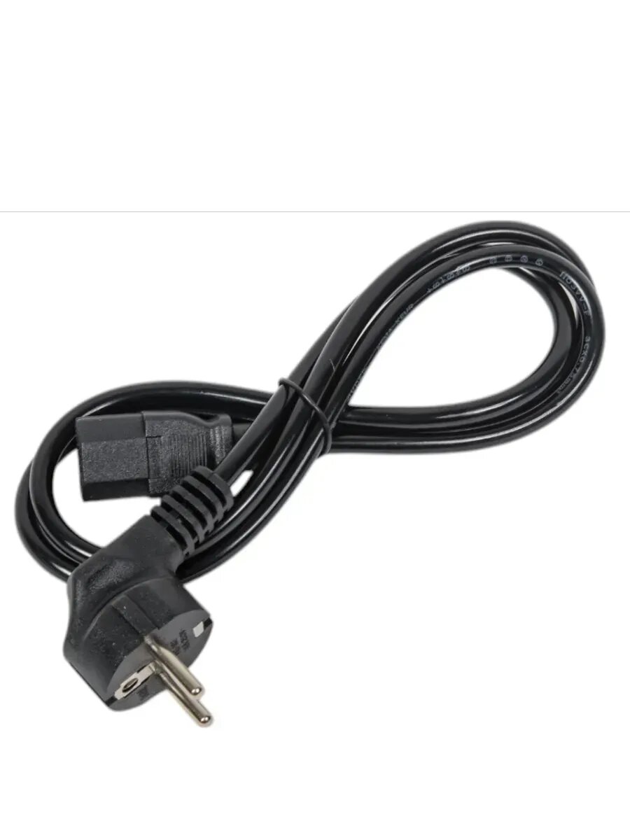 Кабель питания евровилка cee 7/7-c13 (f) 1.2м пвх 0.75мм