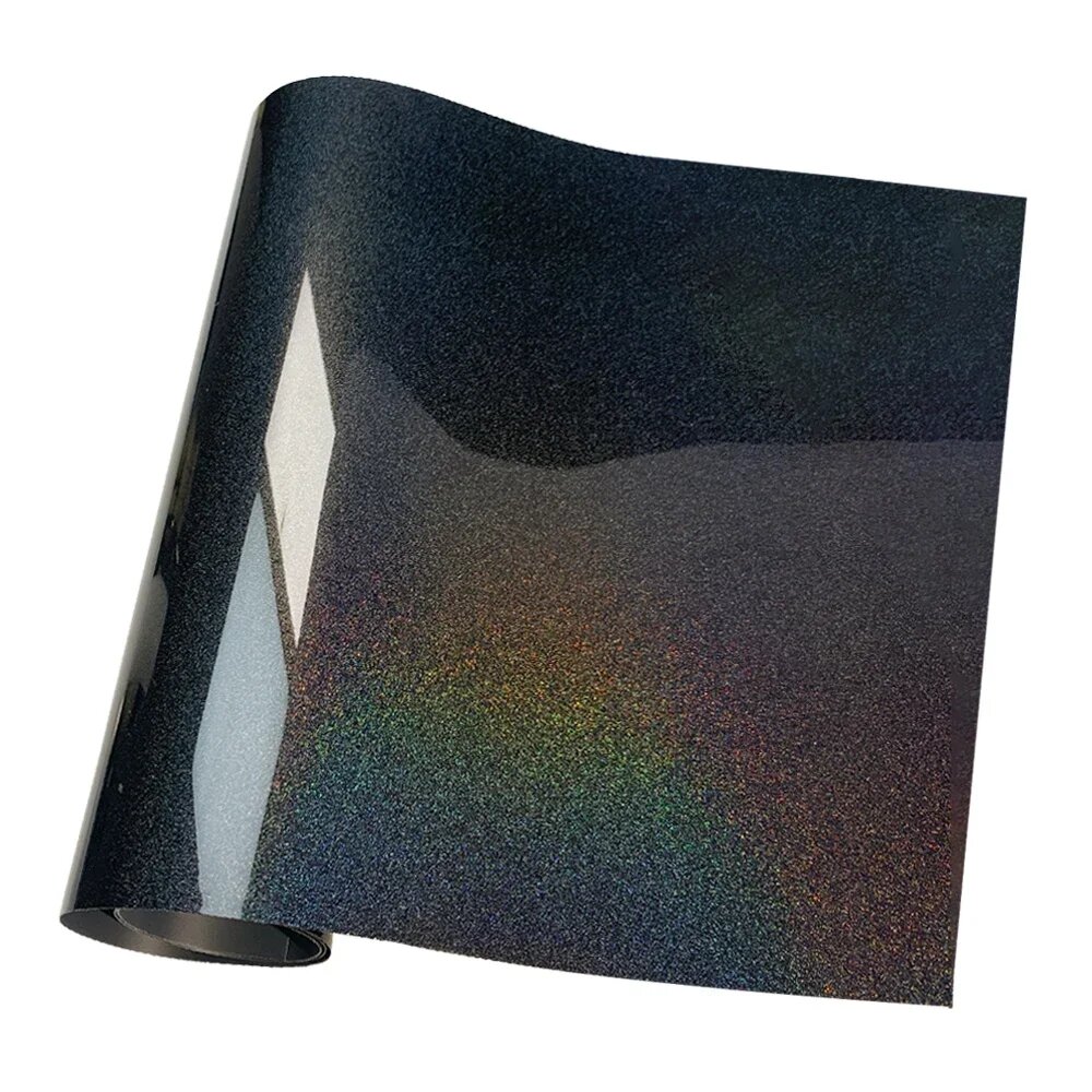 Лазерная черная виниловая пленка из углеродного волокна, водостойкая самоклеящаяся автомобильная цветная наклейка, наклейки для автомобилей, мотоциклов, аксессуары 20cmx150cm