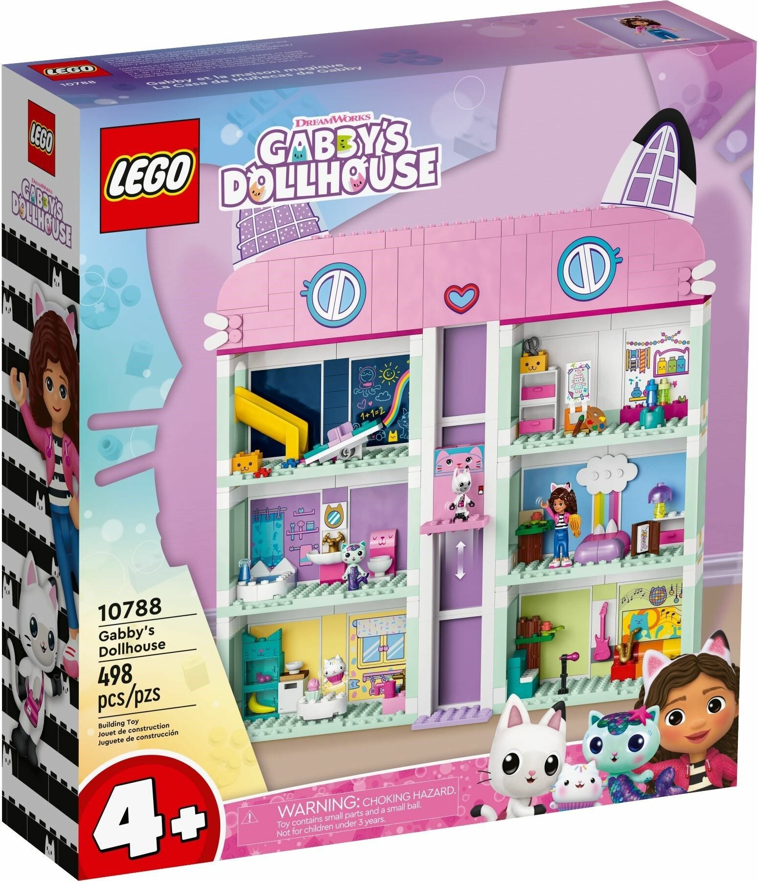 Конструктор LEGO Gabby's Dollhouse 10788 Кукольный домик Габби