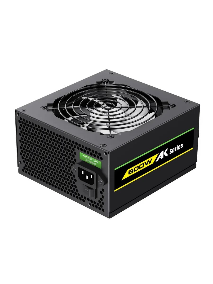 Блок питания AK-600 ATX 600W 4 SATA 20+4 pin
