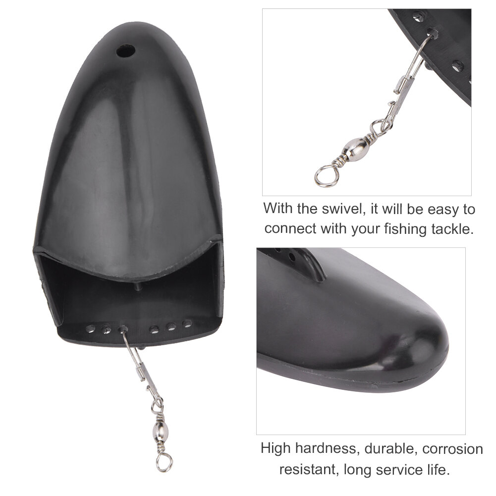 3 шт. пластиковая доска для прыжков в воду для троллинга и рыбалки с поворотным аксессуаром для рыболовного инструмента