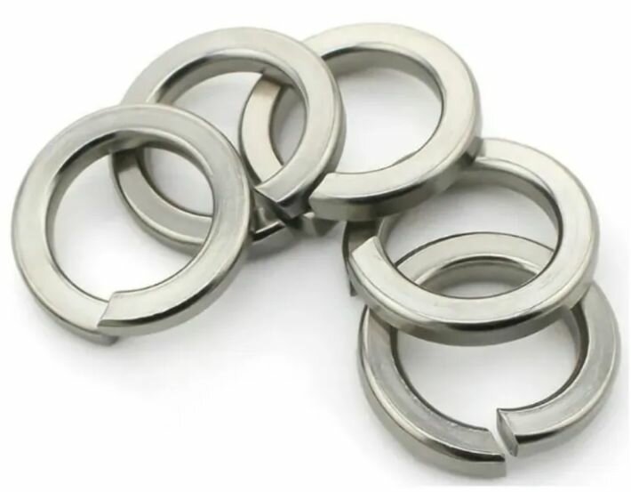 Шайбы пружинные DIN 127 Zn 8.0 (50 шт)