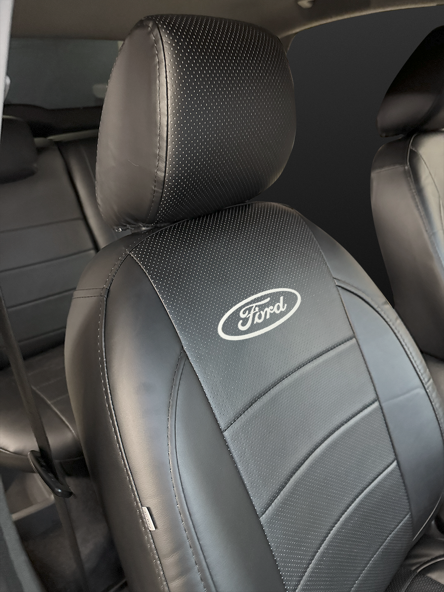 Комплект чехлов на сидения Форд Фокус / Ford Focus 2 без заднего подлокотника