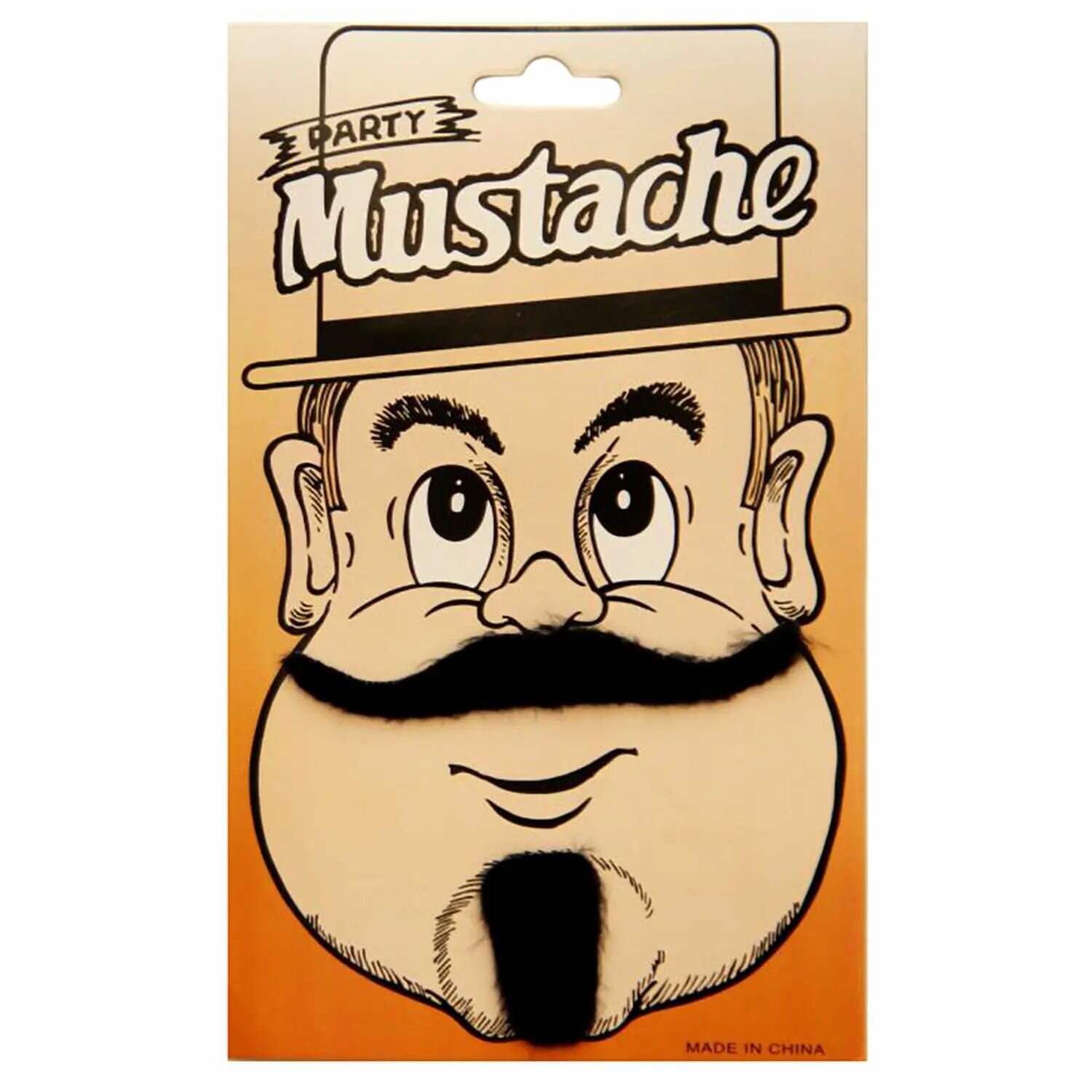 Усы маскарадные MAGIC TIME Месье 75500 20х13см