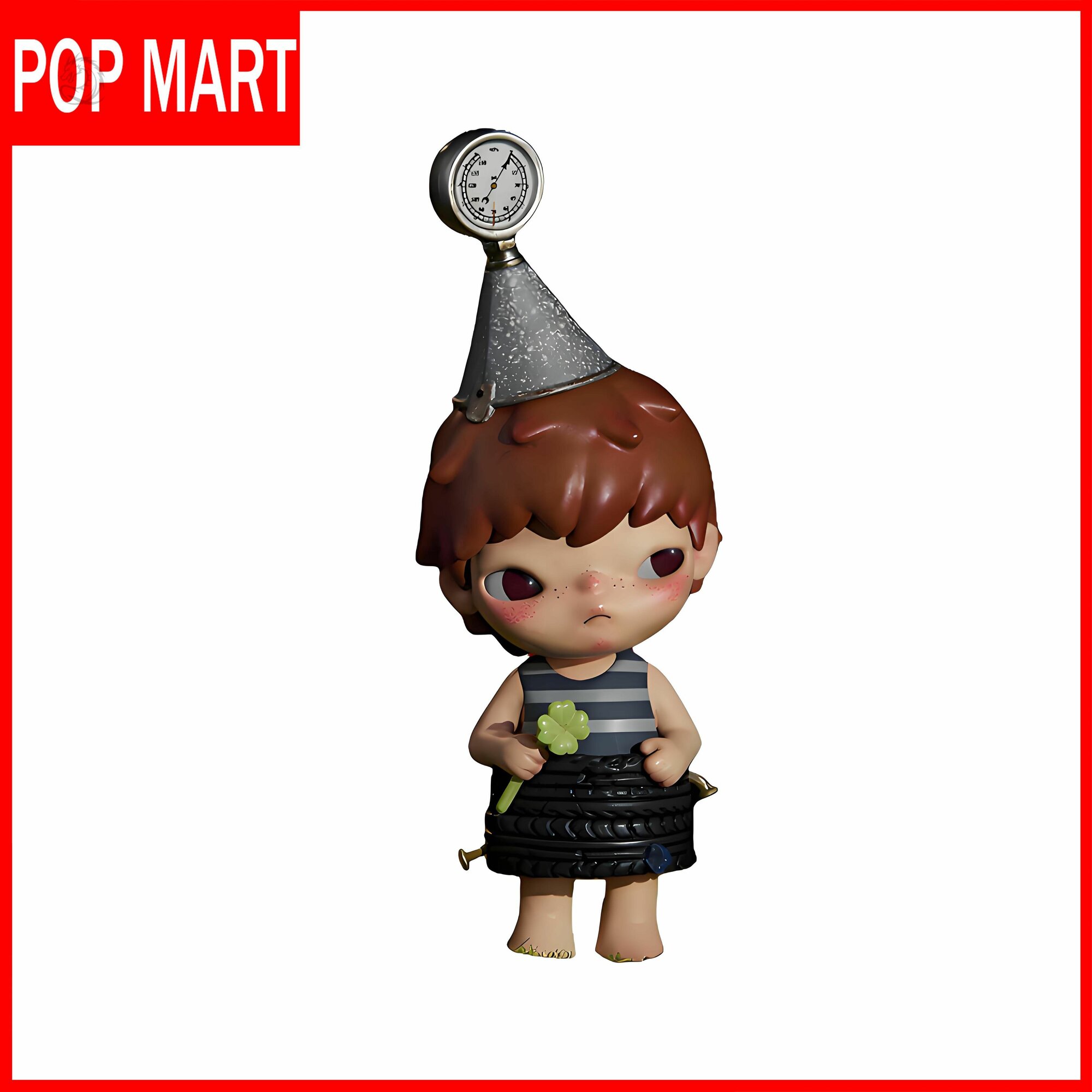 Коллекционная фигурка POPMART Hirono Echo Series слепая коробка с уникальным персонажем