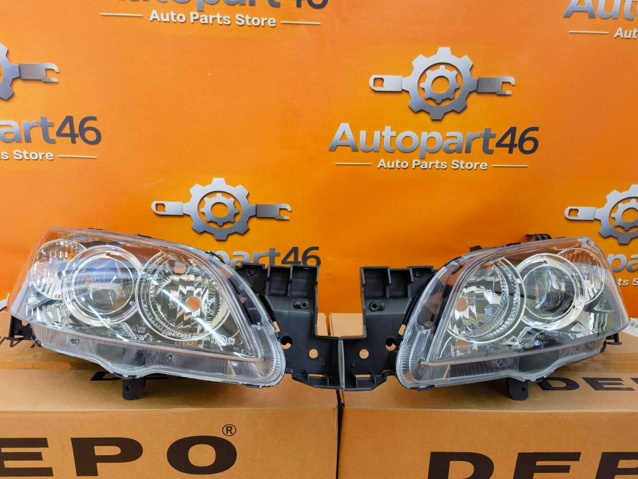 Фары Мазда 3 седан комплект на две стороны 4d bk 2003- отличное качество.