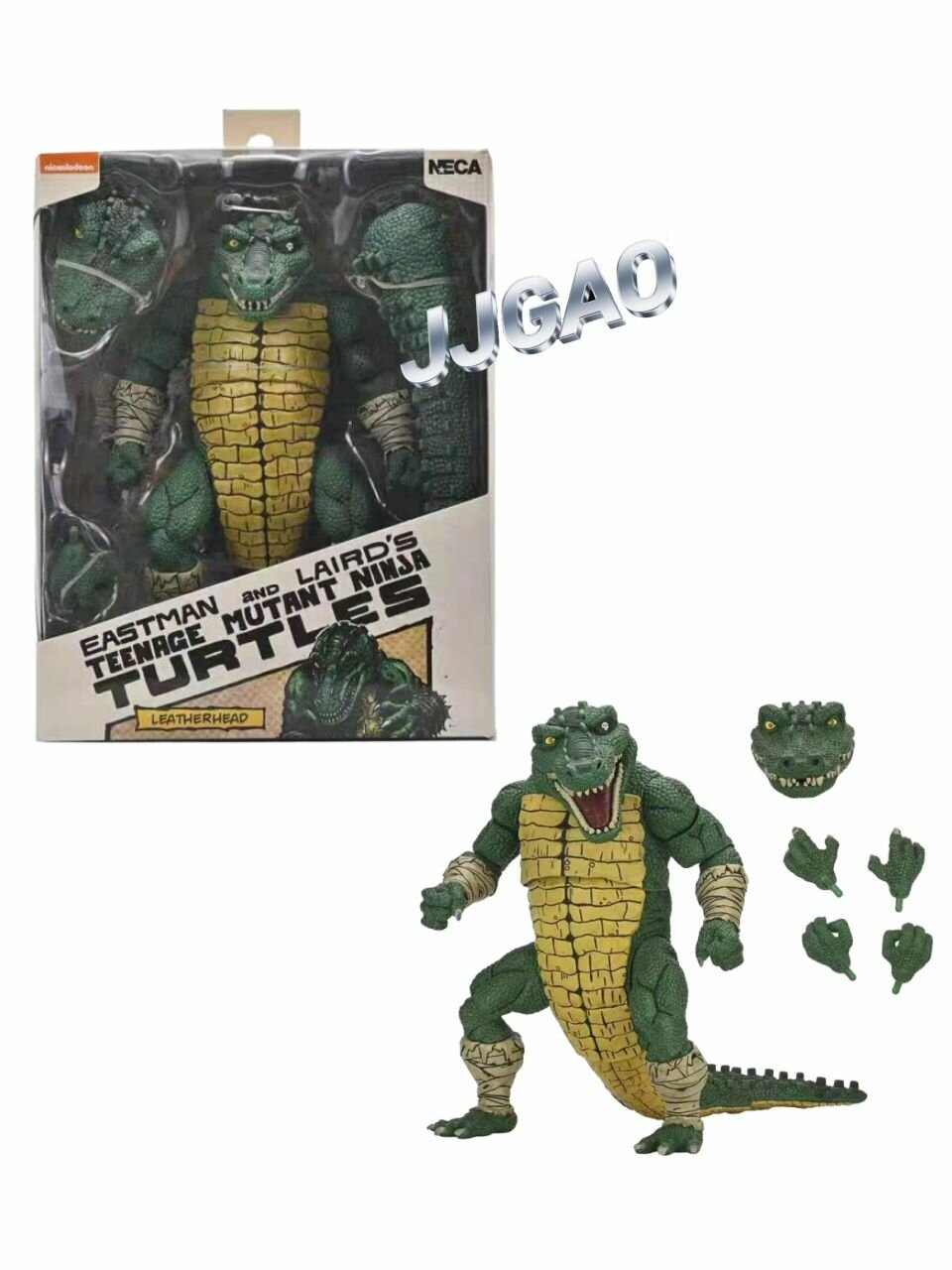 Фигурки NECA, Черепашки-ниндзя: Кожаная голова, 7-дюймовая модель