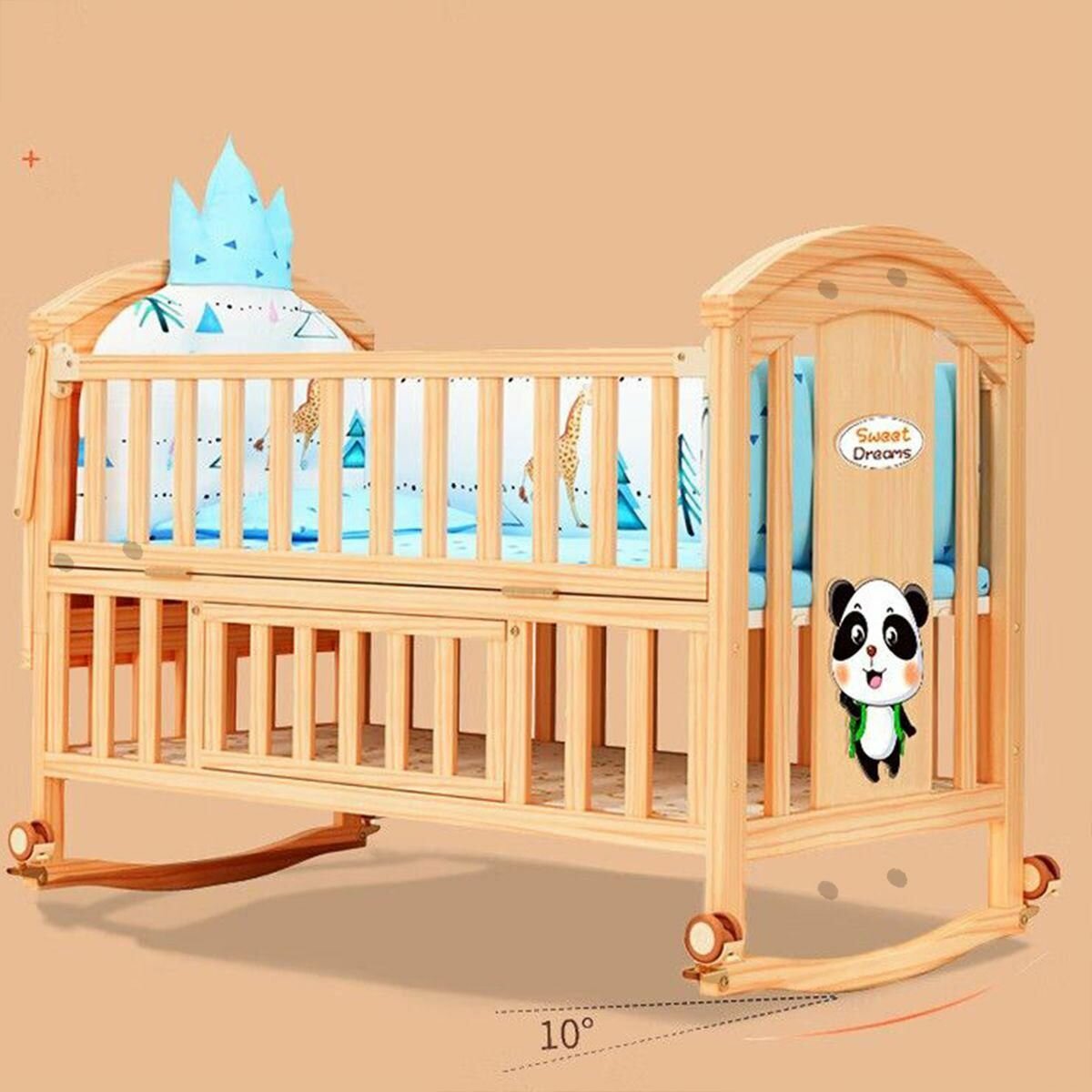 Кроватка для новорожденных ,69х122х102см
