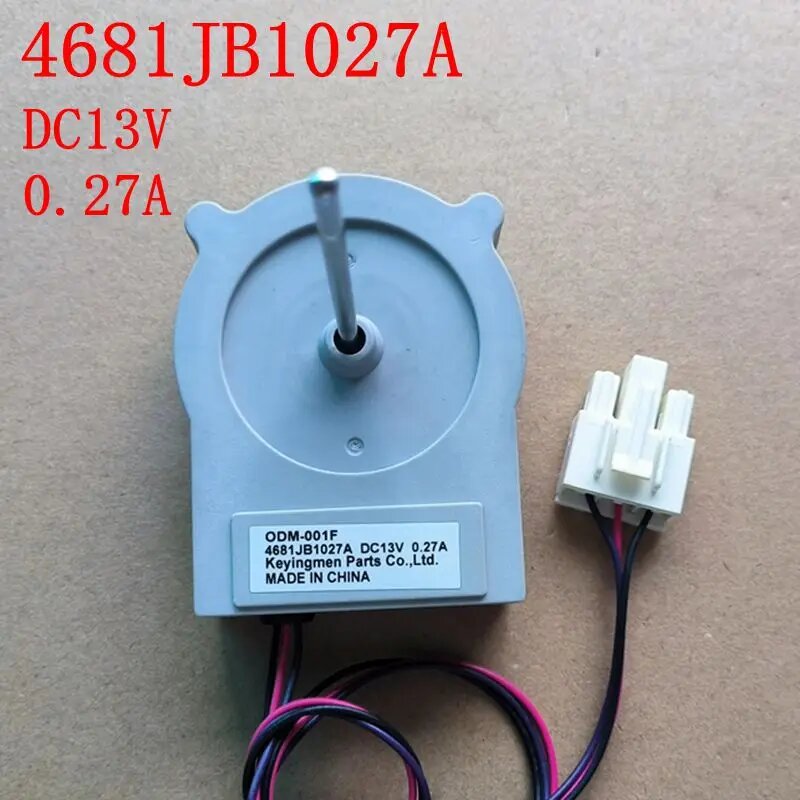 Для LG двухдверный двигатель холодильника 4681JB1027A DC13V 0,27A двигатель охлаждающего вентилятора запасные части