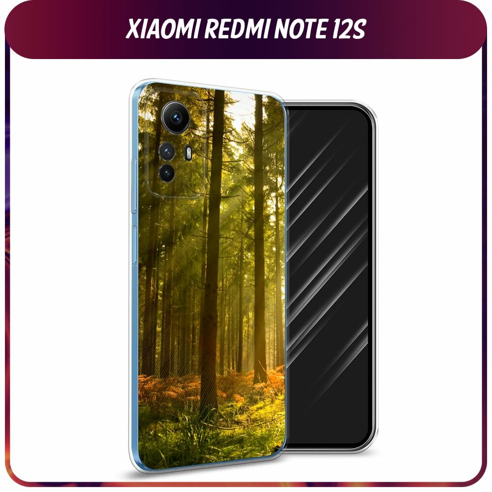 Чехол на Xiaomi Redmi Note 12S / Сяоми Редми Ноут 12S с принтом "Лес 7"
