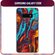 Чехол на Samsung Galaxy S10E / Самсунг Галакси S10E с принтом Желто-голубой флюи...