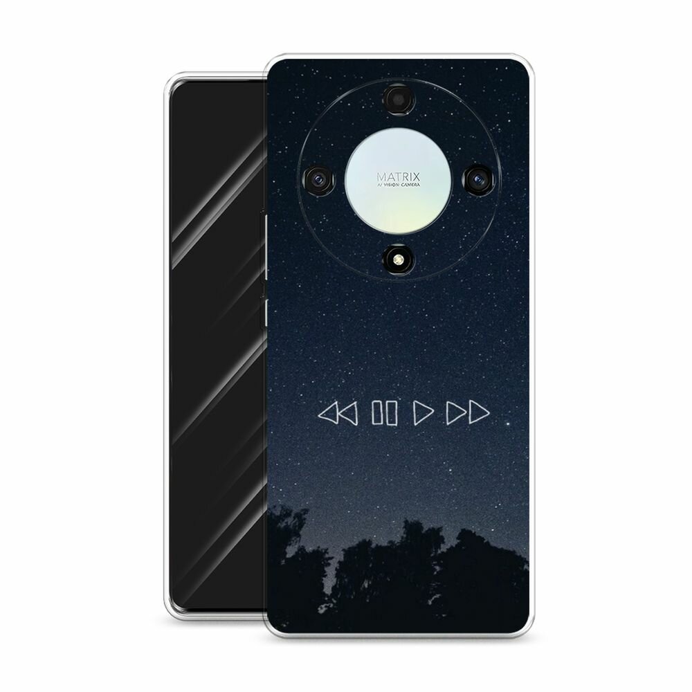 Чехол на Honor X9A / Хонор X9A с принтом "Космическая музыка" — фото 1