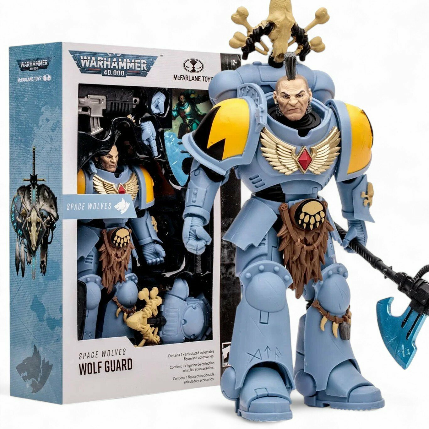 Фигурка Гвардеец Волчьей гвардии "Warhammer 40000" от McFarlane Toys