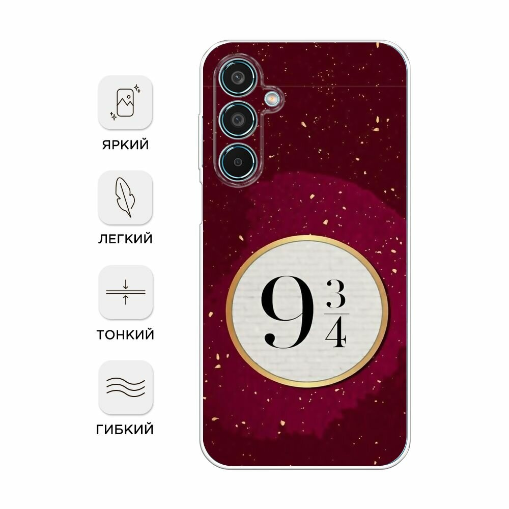 Чехол на Samsung Galaxy M35 / Самсунг Галакси M35 с принтом 9 и 3/4 — фото 1