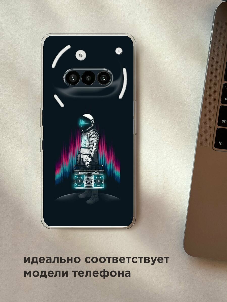 Чехол на Nothing Phone 3a / Нотинг Фон 3а с принтом "Космическая вечеринка" — фото 1
