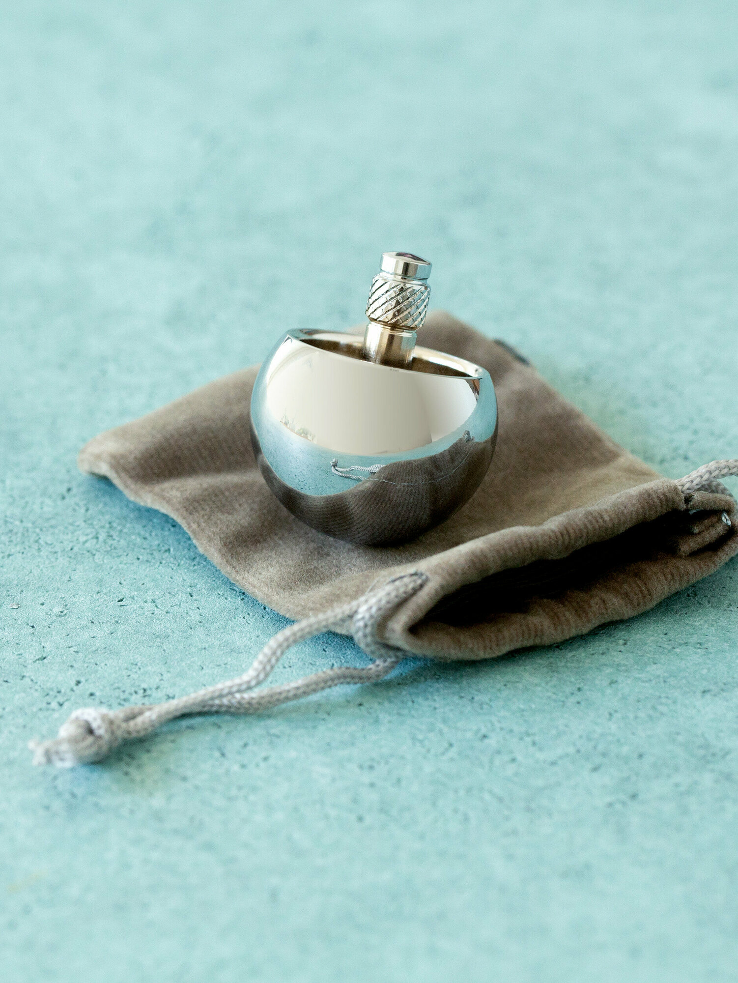 Китайский волчок (Волчок Томсона), металл, серебристый, ручной запуск