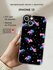 Чехол на Apple iPhone 13 / Айфон 13 с принтом "Единороги градиент"