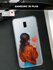 Чехол на Samsung Galaxy J6 + / Самсунг Галакси J6 Плюс 2018 с принтом "Девушка с...