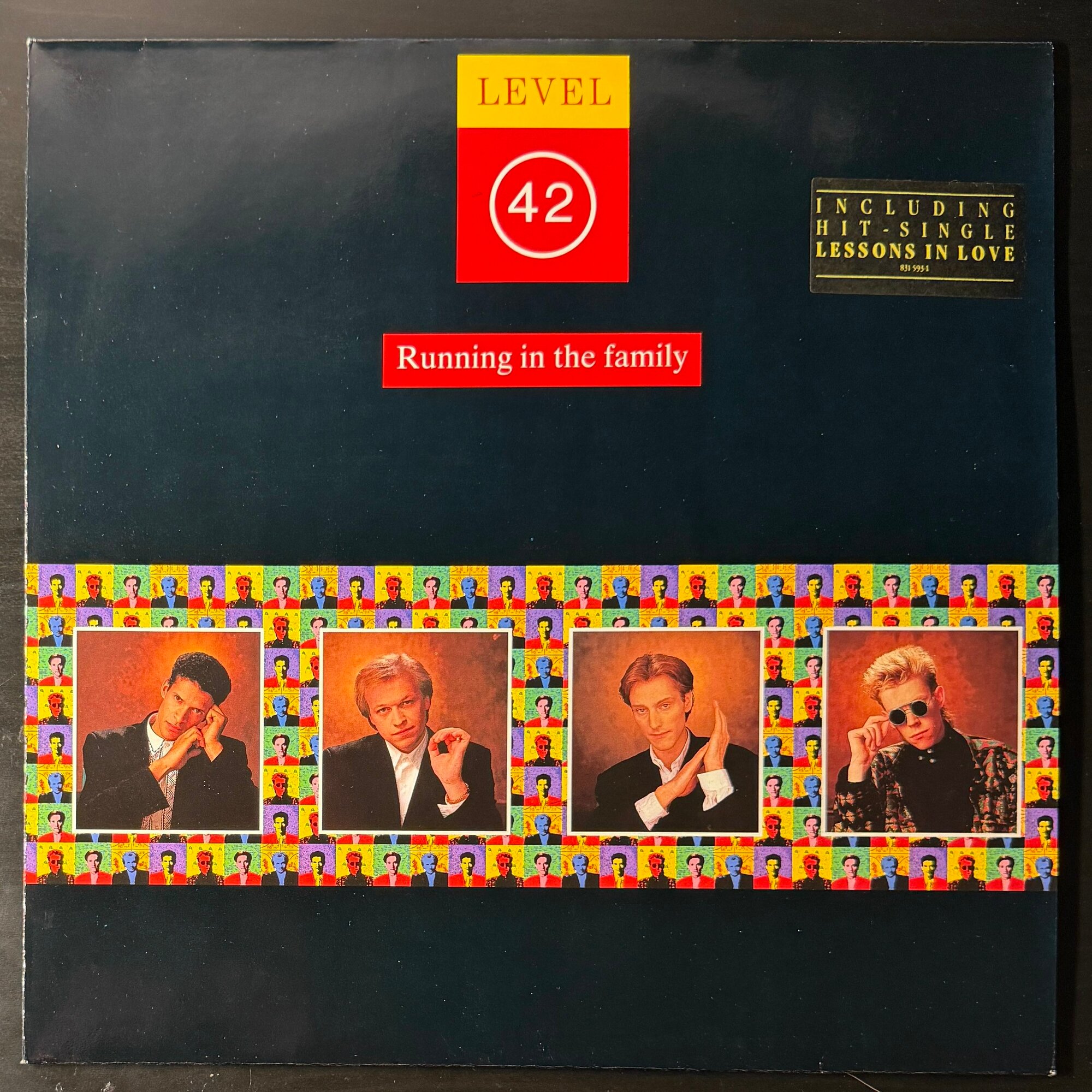 Виниловая пластинка Lеvel 42 - Running In The Family (Германия 1987г.)