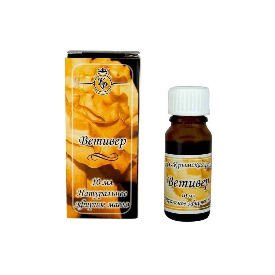 Эфирное масло Крымская роза ветивера, 10 мл, для наружного применения