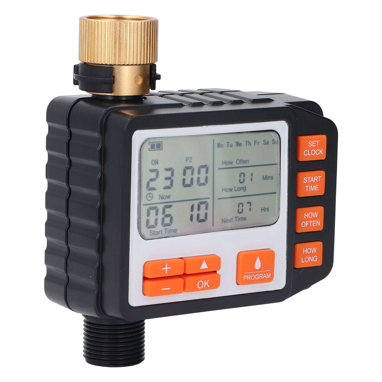 Таймер для полива, точное управление, 3-8 бар, экологически чистый, автоматический таймер для полива садовых растений в горшках