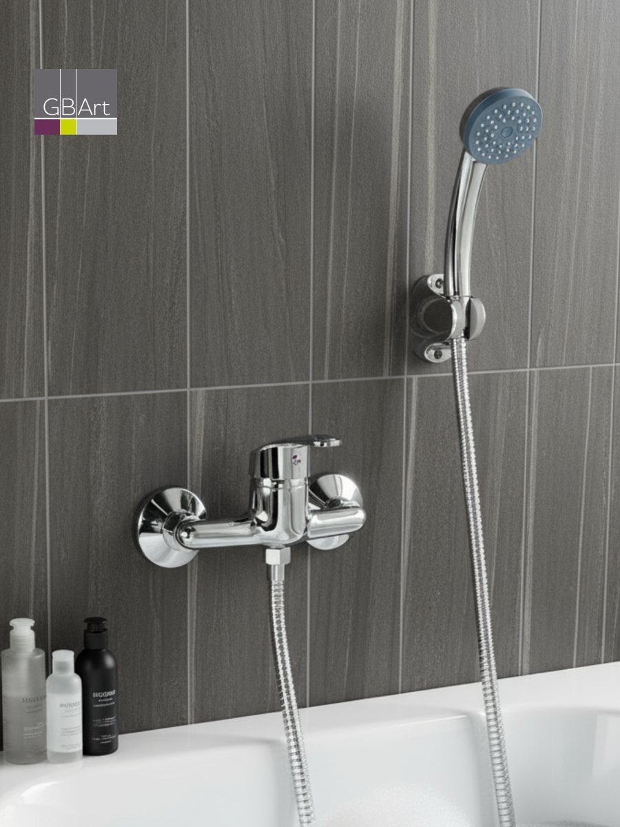 Смеситель для душа без излива с лейкой